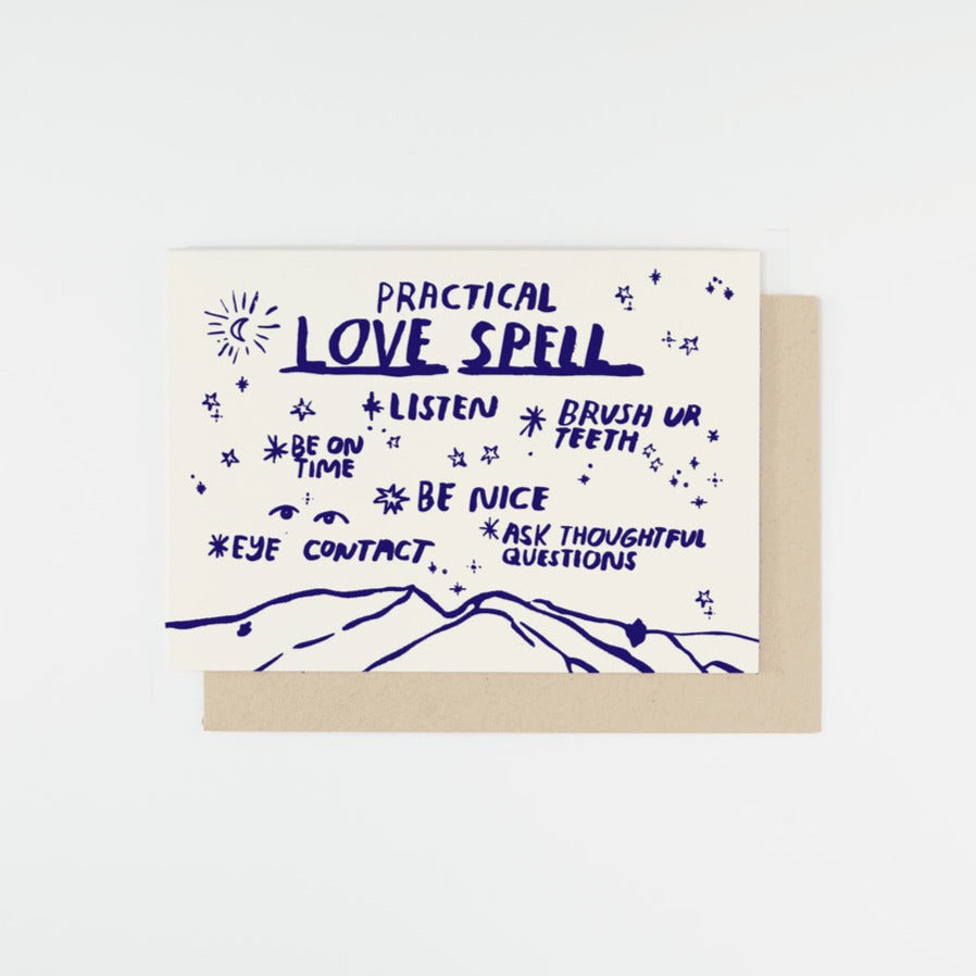 Practical Love Spell Card – Fieldstudy